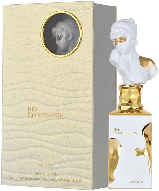 Lattafa Her Confession Eau de Parfum voor dames – Gourmand bloemige ...