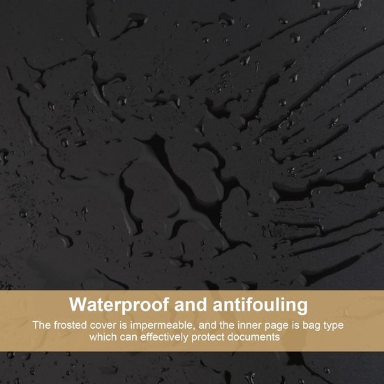 Waterdichte A4 muziekpresentatiemap met 60 hoesjes voor muzikanten | bol