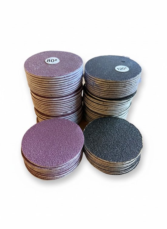 DEN-T Schuurpads voor Elektrische Eeltverwijderaar - Set van 80 Stuks | bol