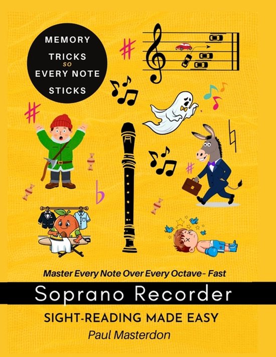Recorder Sight-Reading Made Easy For Beginners of Any Age: Color Logic ...