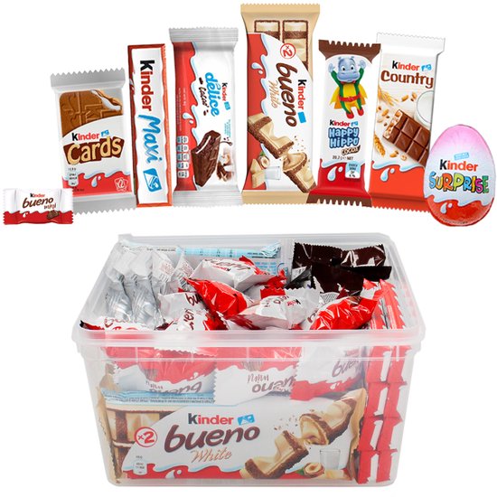 Kinder selection Happy chocolade mix - 1243g | bol
