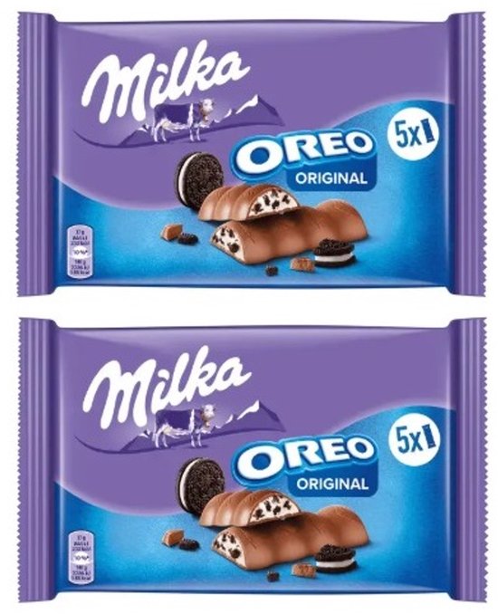 Multipak Milka Oreo Original chocoladerepen 2 x 5 x 185GR | bol