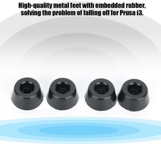 3D-printeronderdelen Hoogwaardige anti-vibratie rubberen ...