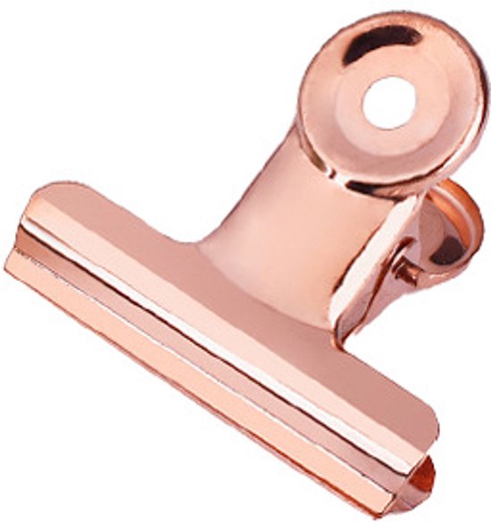 Kleine Rose Gold Bulldog Clips 22mm, Pack van 30 Tekening Clips Kleine ...