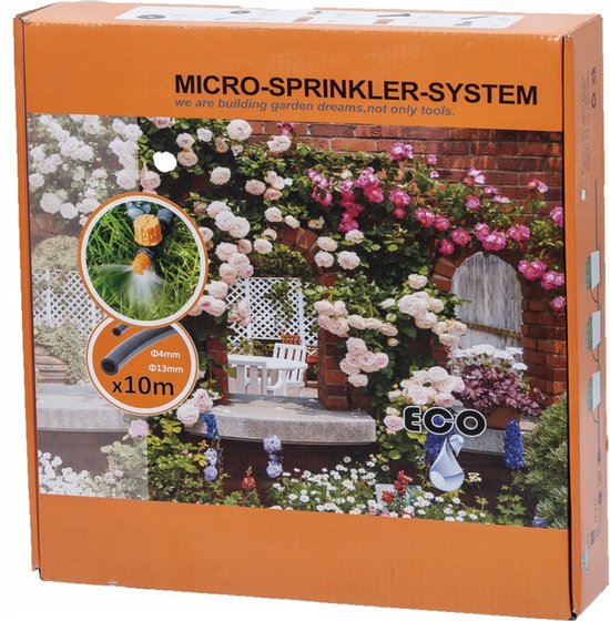 AGTECH Garden Verstuiver Set YM1008S - Fijne Nevel voor Tuinslang | bol