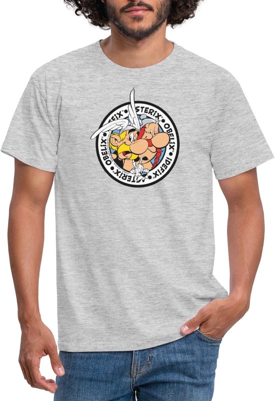 Asterix & Obelix Klassieke Helden Cirkel T-Shirt Heren | bol