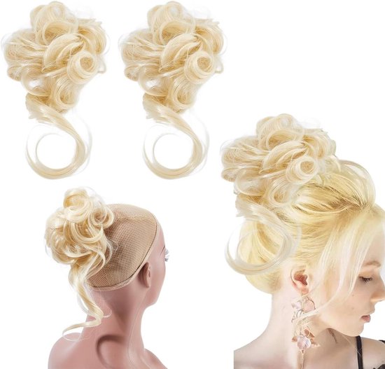 EGoods - Postiche pour chignon décoiffé et coiffure relevée avec ...