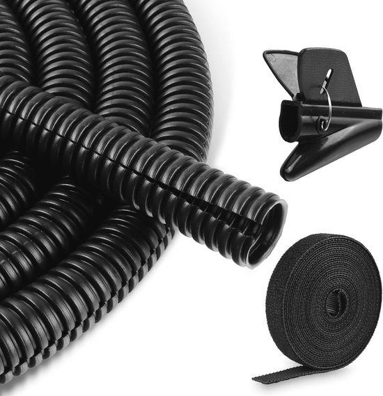 Gegolfde Flexibele Kabelbuis 10FT voor TV, Computer, Huis, Kantoor en ...