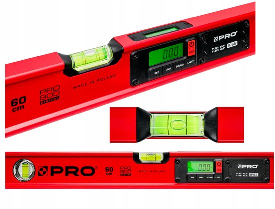 PRO900 Digitale waterpas 60 cm met display en geluid | bol