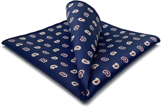 Zakdoek voor heren met paisleypatroon - Perfect voor kostuumjas en ...