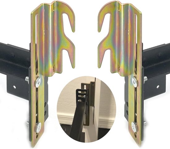 2-delige verstelbare haakbeugels voor bedframe conversie met ...
