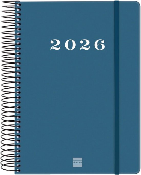 Jaarplanner 2026 Weekoverzicht Open Spiraal - Kalender Januari t/m ...