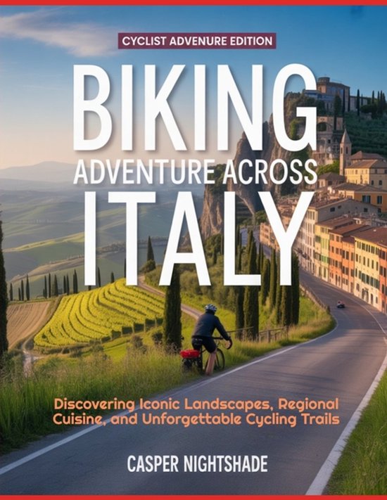 Biking Adventure Across Italy, Casper Nightshade | 9798278196099 ...