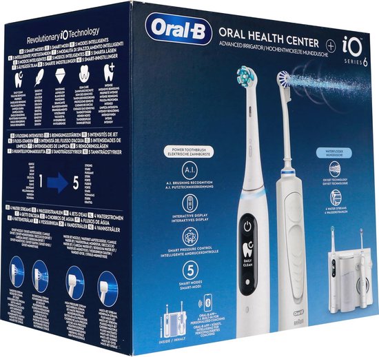 Oral-B Oral Health Center Oral Irrigator, Teeth Floss, 1 Oxyjet Cannula ...
