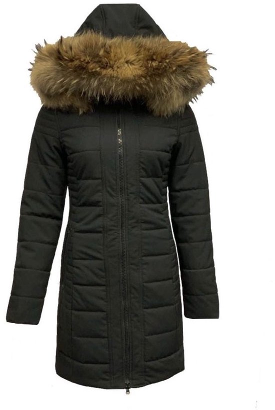Dames Winter jas London zwart - 52 | bol
