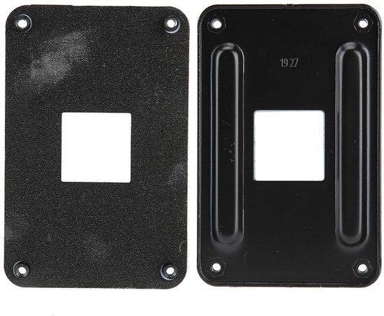 Metalen CPU Backplate voor AM4 Moederborden Zwart | bol