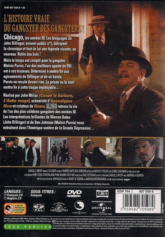 Dillinger (1973) (Import) (Dvd), Warren Oates | Dvd's | bol