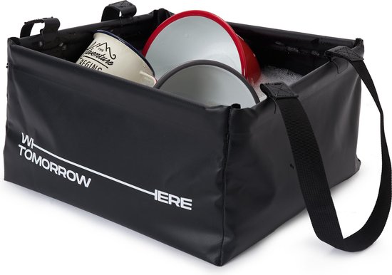 Lumaland / WhereTomorrow camping-spoelbak PVC camping-wasbak outdoor ...