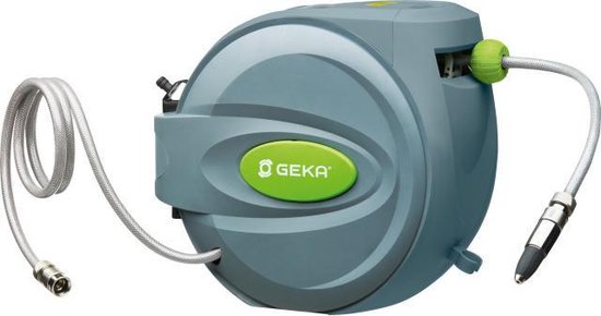 Slangenhaspel zelfoprollend GEKA 25 meter | bol