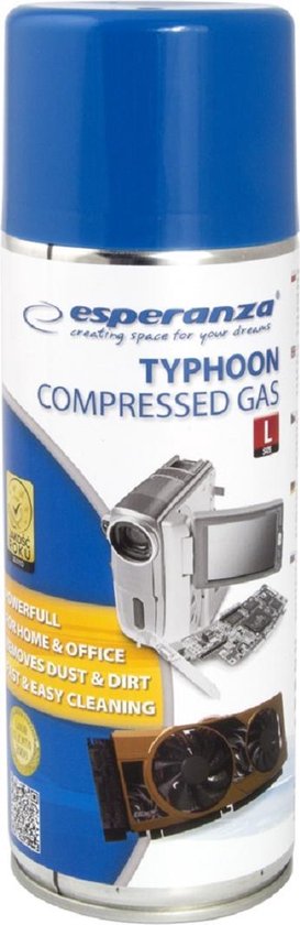 2x Perslucht Spuitbus Typhoon | 400ML | bol