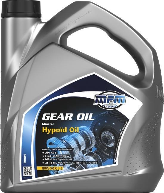 MPM Versnellingsbakolie 80w90 - 4 liter | bol