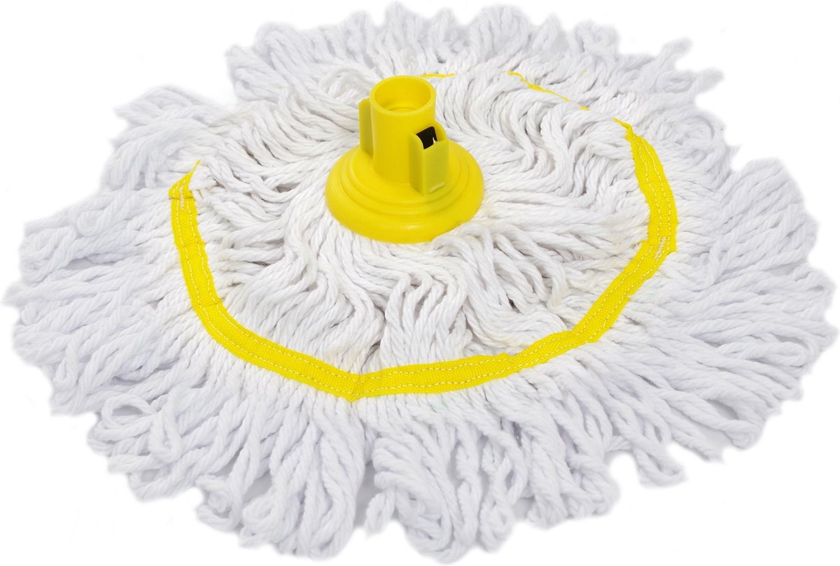 Professionele dweil / mopset 15 liter. Compleet dweilsysteem geel ...