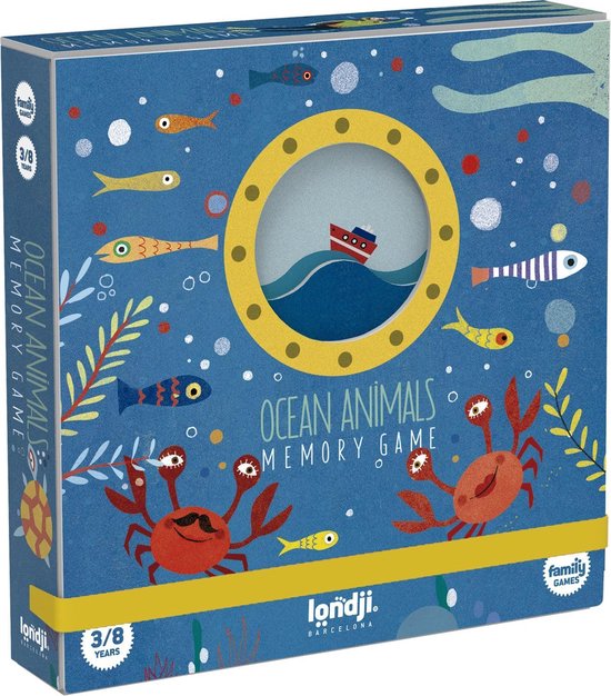 Ocean animals memory - Londji | Games | bol