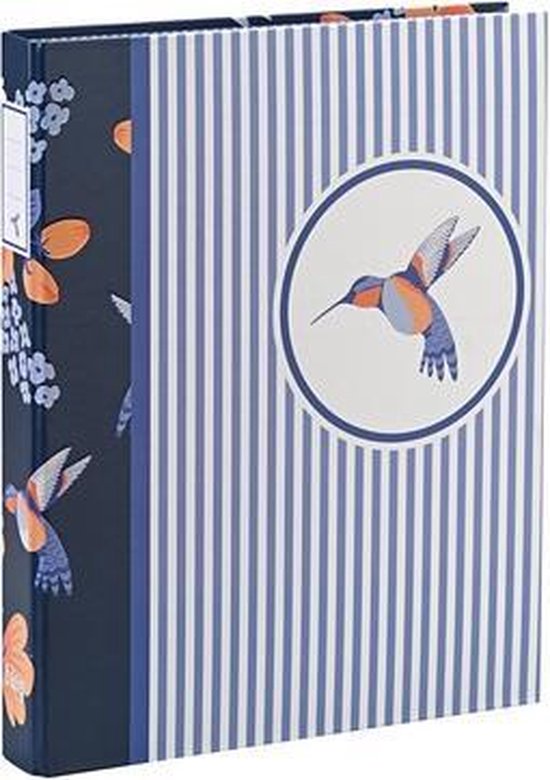 Kangaro Ringmap Flowers - 4 rings - Kolibrie dessin | bol.com