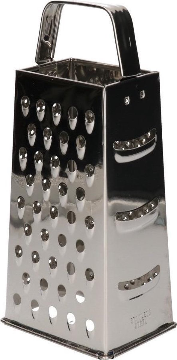 Rasp 4-zijdig RVS 23 cm - Keukenraspen/handraspen/raspen - Koken ...
