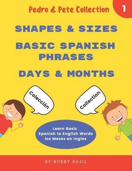 Pedro & Pete Books for Kids Bundle Box Set- Learn Basic Spanish to ...
