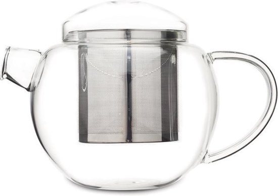Théière en Verres Loveramics avec infuseur en acier inoxydable 900 ml | bol.com