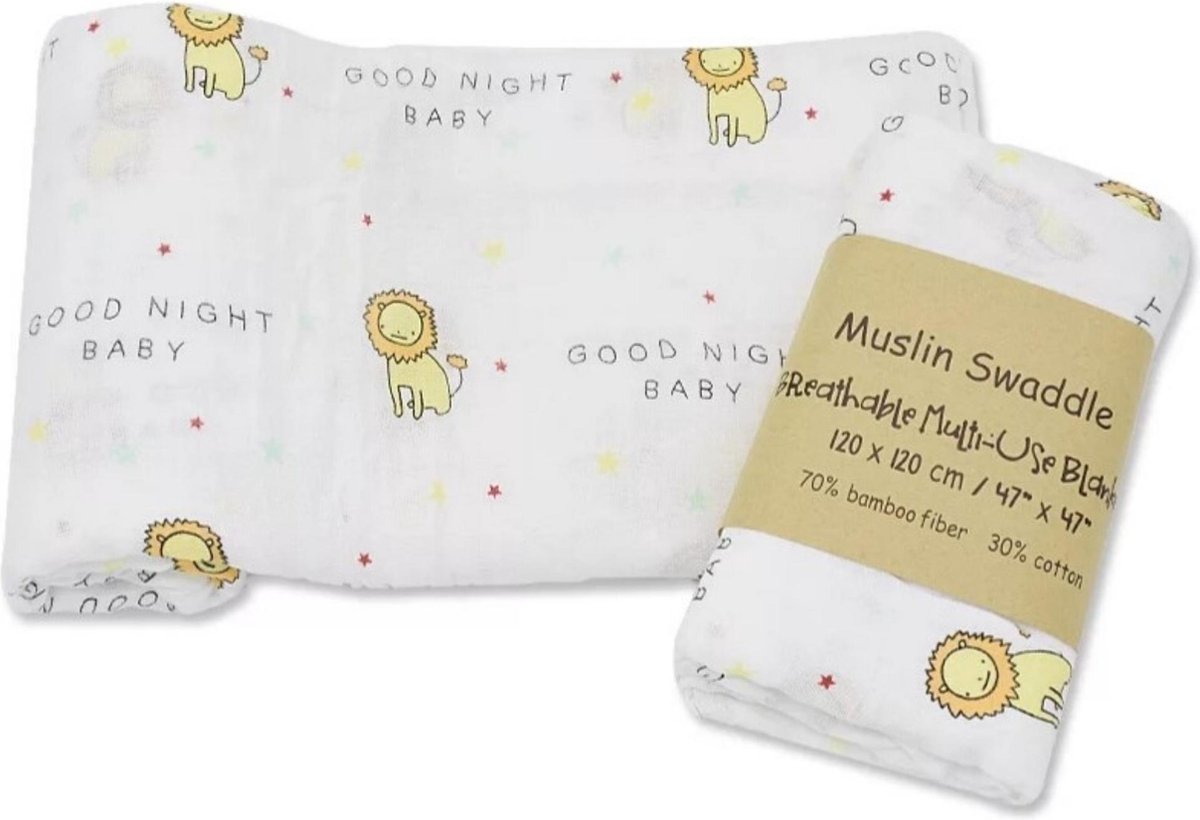 Hydrofiele Luier XL Doek Swaddle 70% Bamboe 30% Katoen Jongen Meisje ...