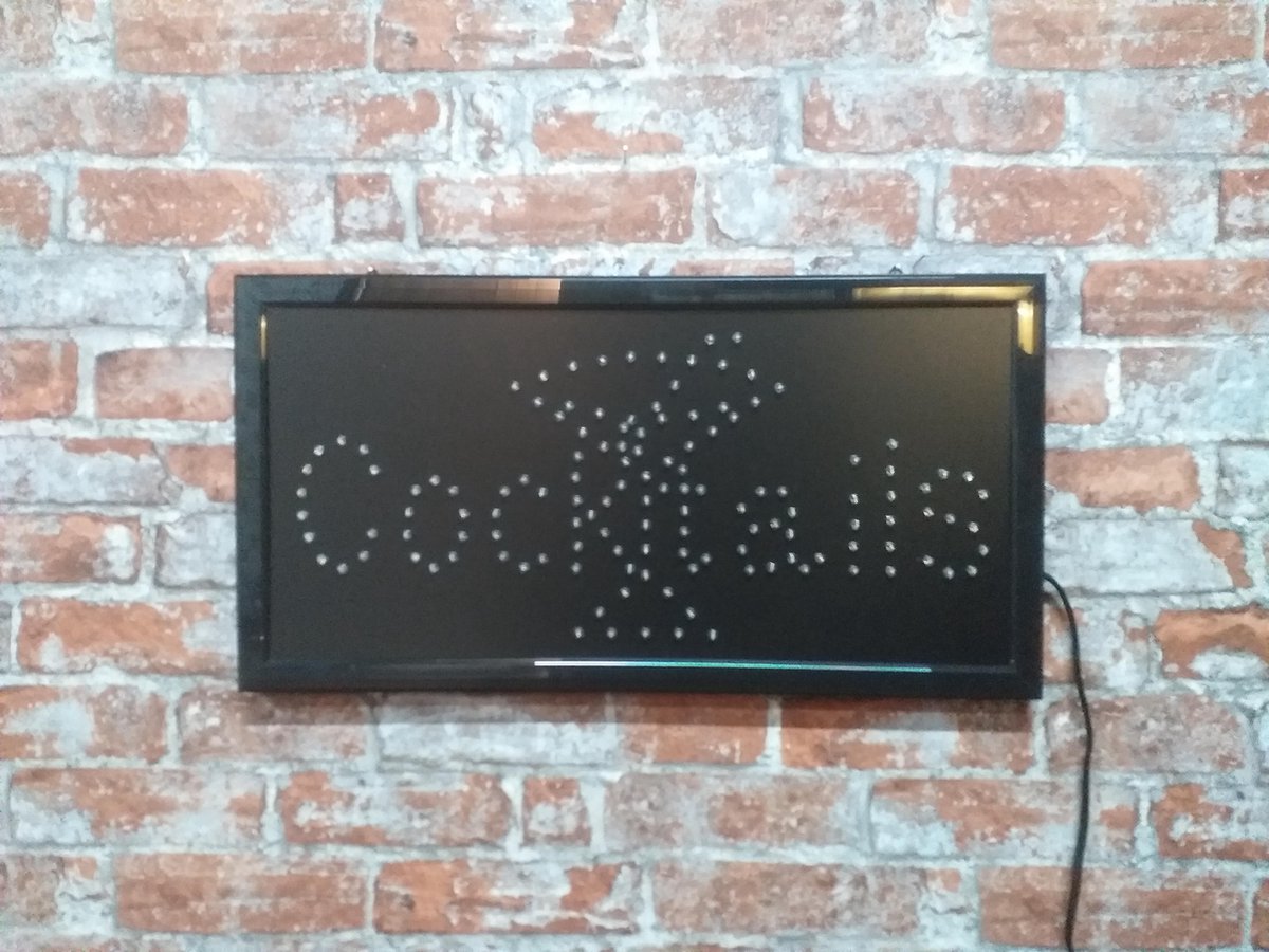 bol.com | Led bord, Cocktail, led sign, Led bord bar, Light box, Led ...