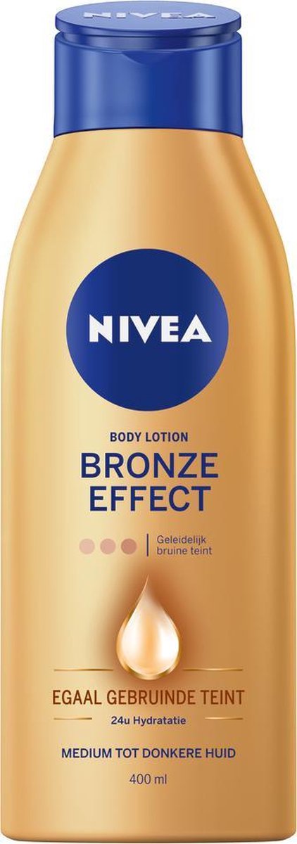 NIVEA Zelfbruiner Bronze Effect Body Lotion Medium Tot Donkere Huid