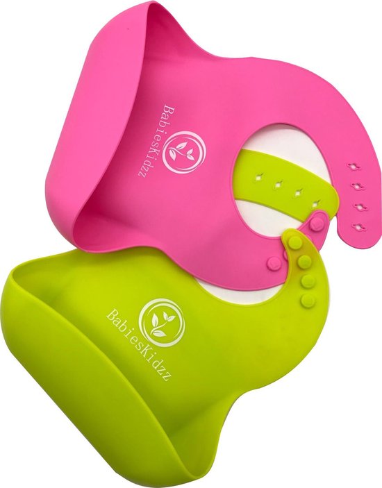 Baby Slab UMIGAL Soft Bib 2-Pack Silicone zachte slabbers Complete set ...