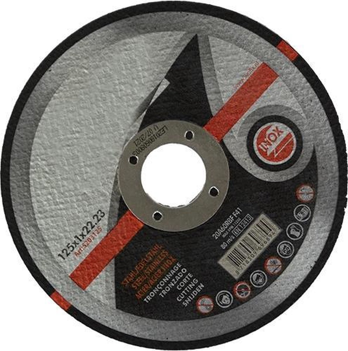 Wovar Slijpschijf 125 mm voor staal en RVS | Per Stuk | bol.com