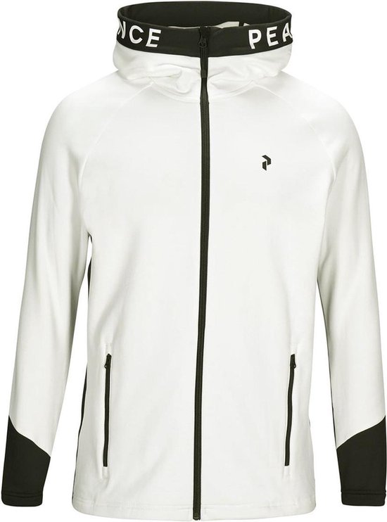 Peak Performance - Rider Zip Hoodie - Midlayer Vest - M - Wit | bol.com