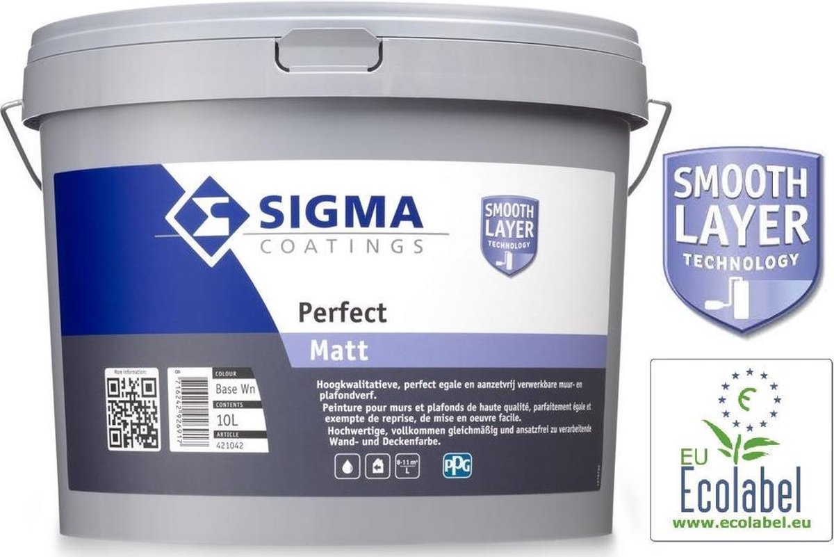 Sigma Perfect Matt op kleur - 10 liter | bol.com