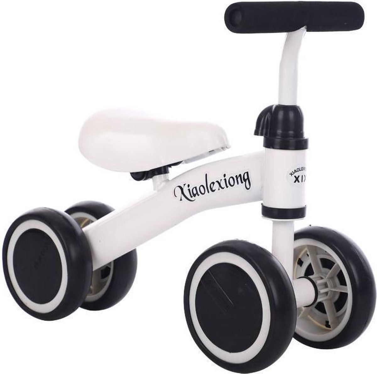 Loopfietsje met 4 wielen Wit | bol