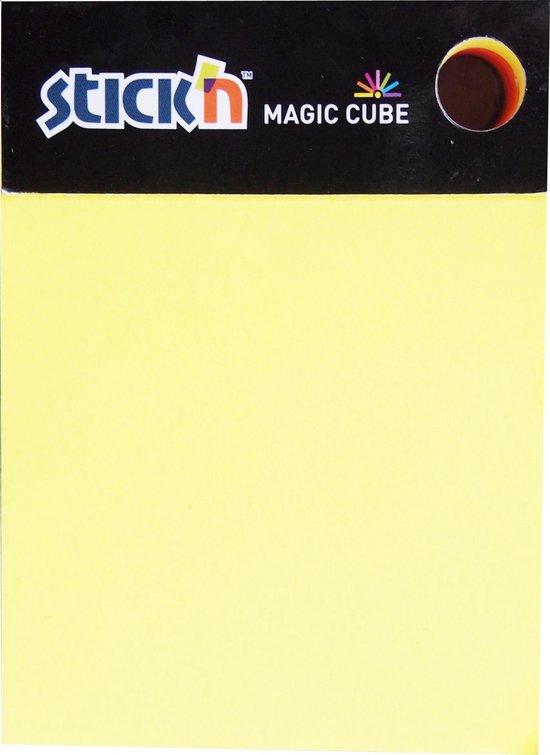 Stick'n kubus scrum Sticky Notes - 101x76mm- 7 Verschillende Neon ...