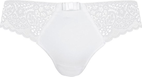 DIM Sublim Dentelle Dames Slip - Wit- Maat 44 | bol.com