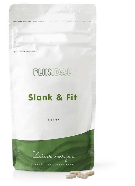 Flinndal Slank & Fit 30 tabletten - Met groene thee en blaaswier voor ...