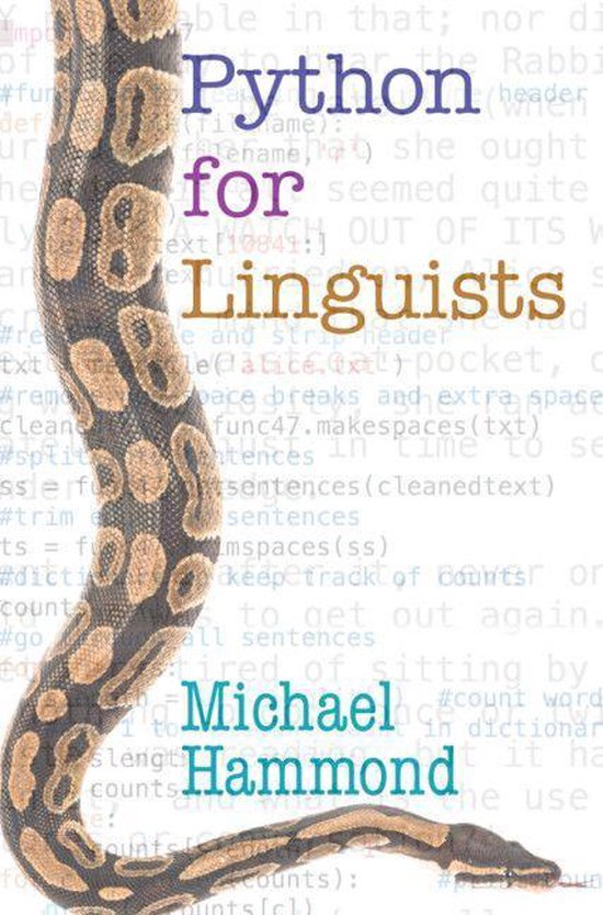Python for Linguists (ebook), Michael Hammond | 9781108658768 | Boeken | bol