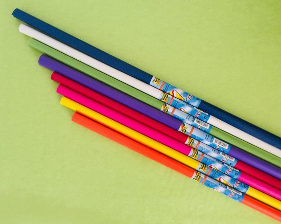 Vliegerpapier assorti 8 rollen | bol