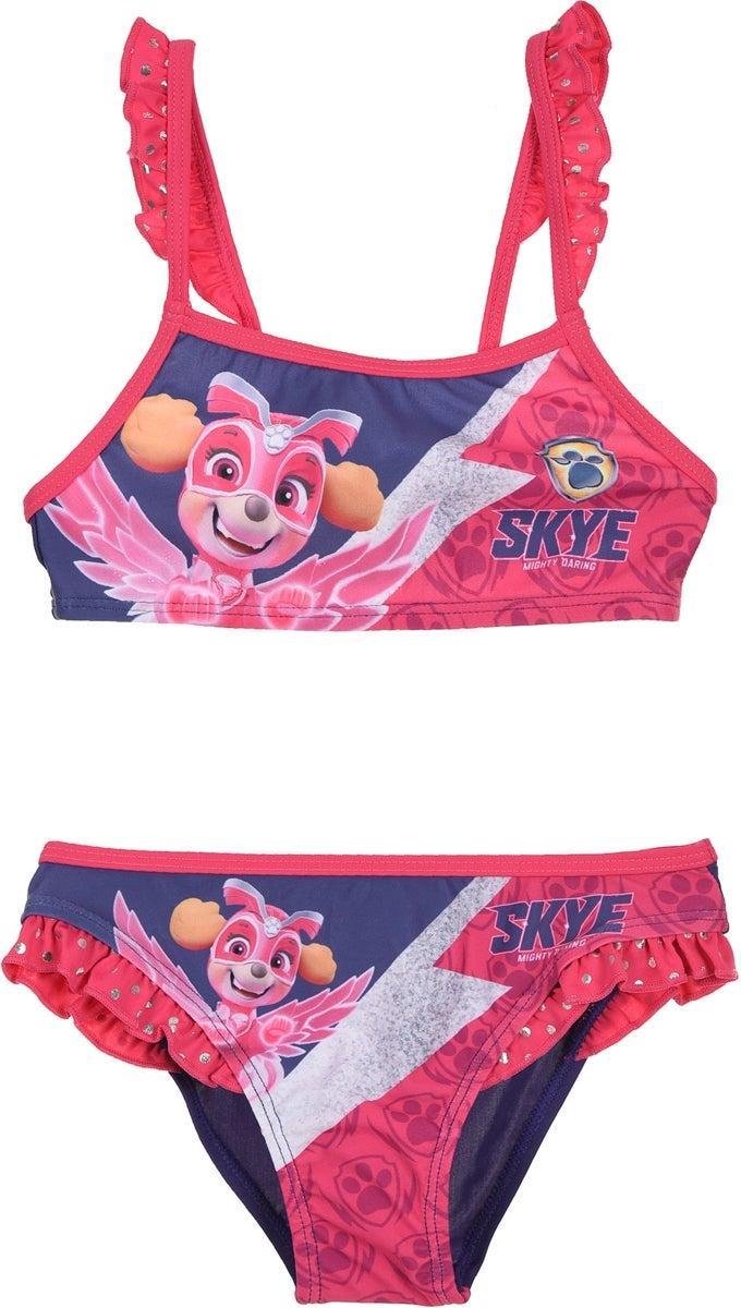 Paw Patrol Bikini Blauw Roze Skye Maat 110 Bol