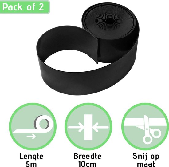AWEMOZ Perkranden - 10m lang x 10cm hoog - Borderrand - Tuinafscheiding ...