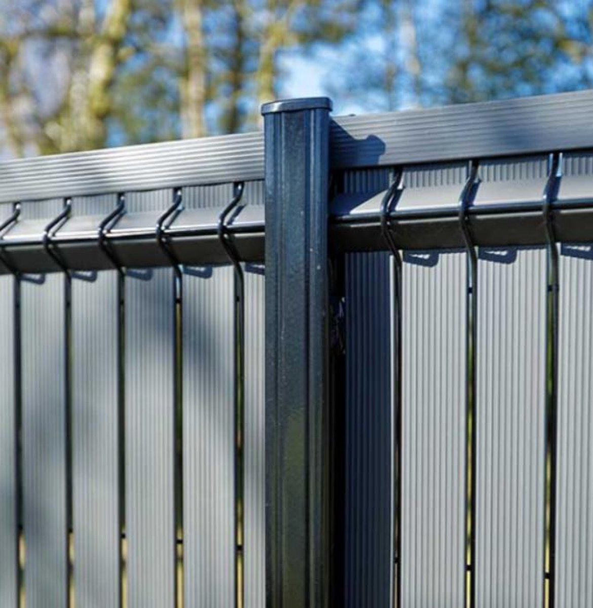 Eazy Slat Tuinscherm - Privacy Latten - Kunststof - 1m53 - Grijs ...