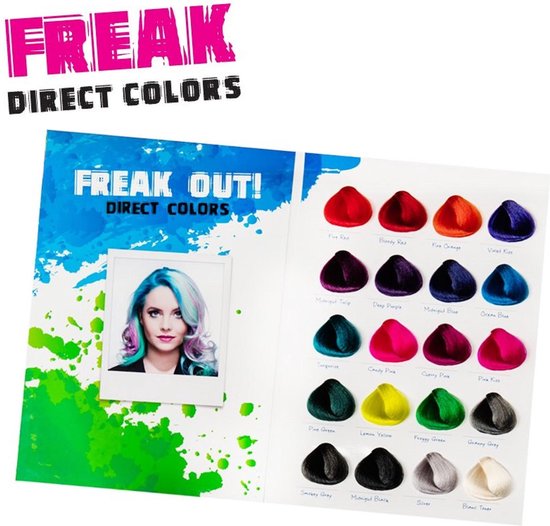 Artistique Freak Direct Colors 250ml - Fire Orange | bol.com