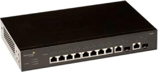 Aerohive SR2208P Managed L3 Gigabit Ethernet (10/100/1000) Zwart Power ...