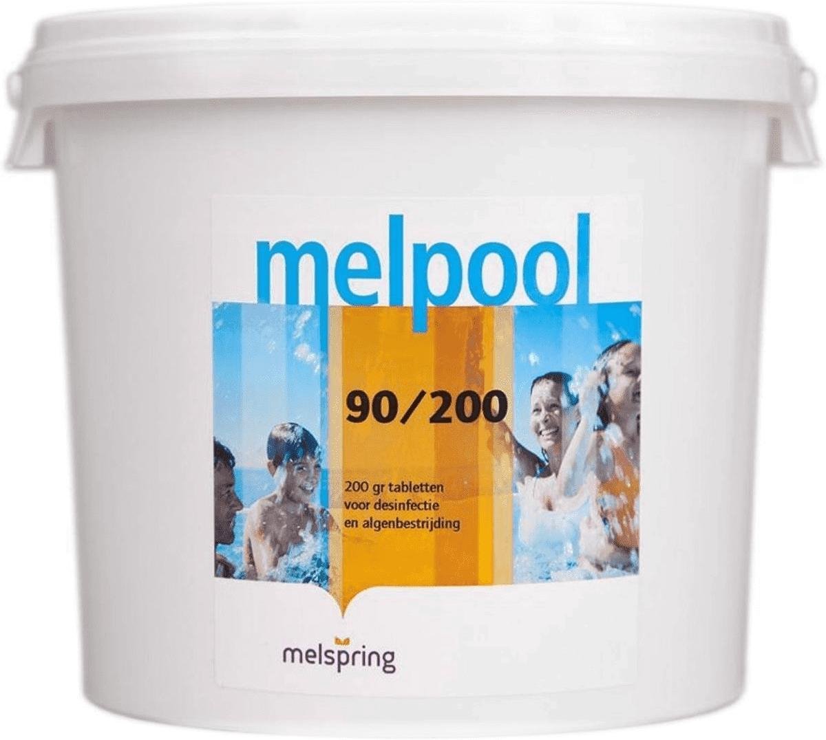 Tablettes de chlore 200gr 5Kg (chlore à action lente) | bol.com